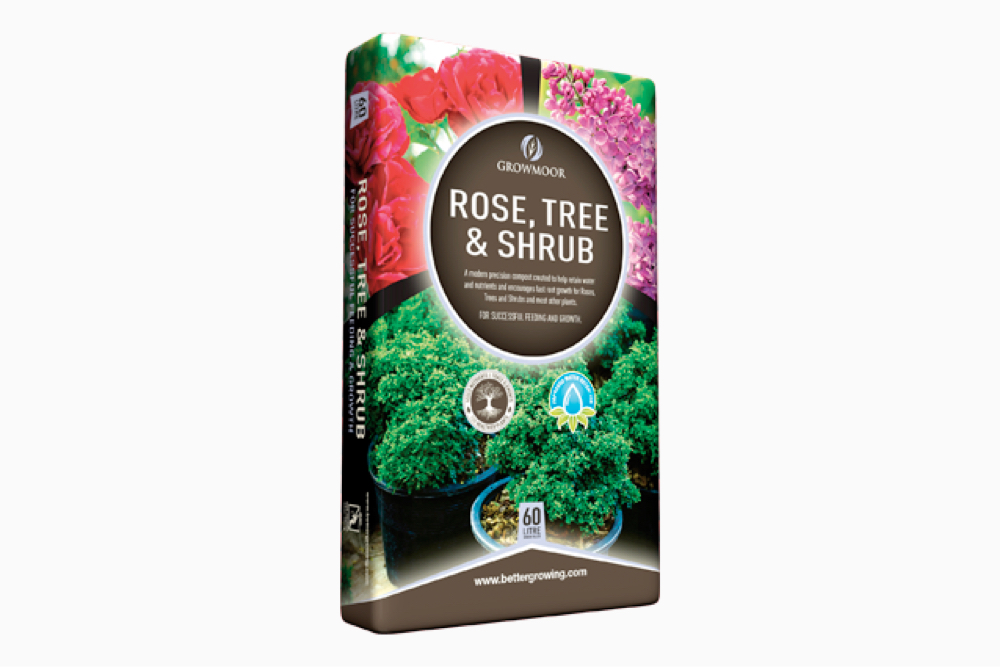 Growmoor Rose, Tree & Shrub Compost | Singletons Nurseries